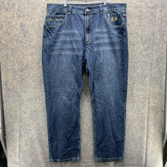 Phat Farm | Jeans | Phat Farm Jeans Men 44 Blue Denim Straight Baggy ...